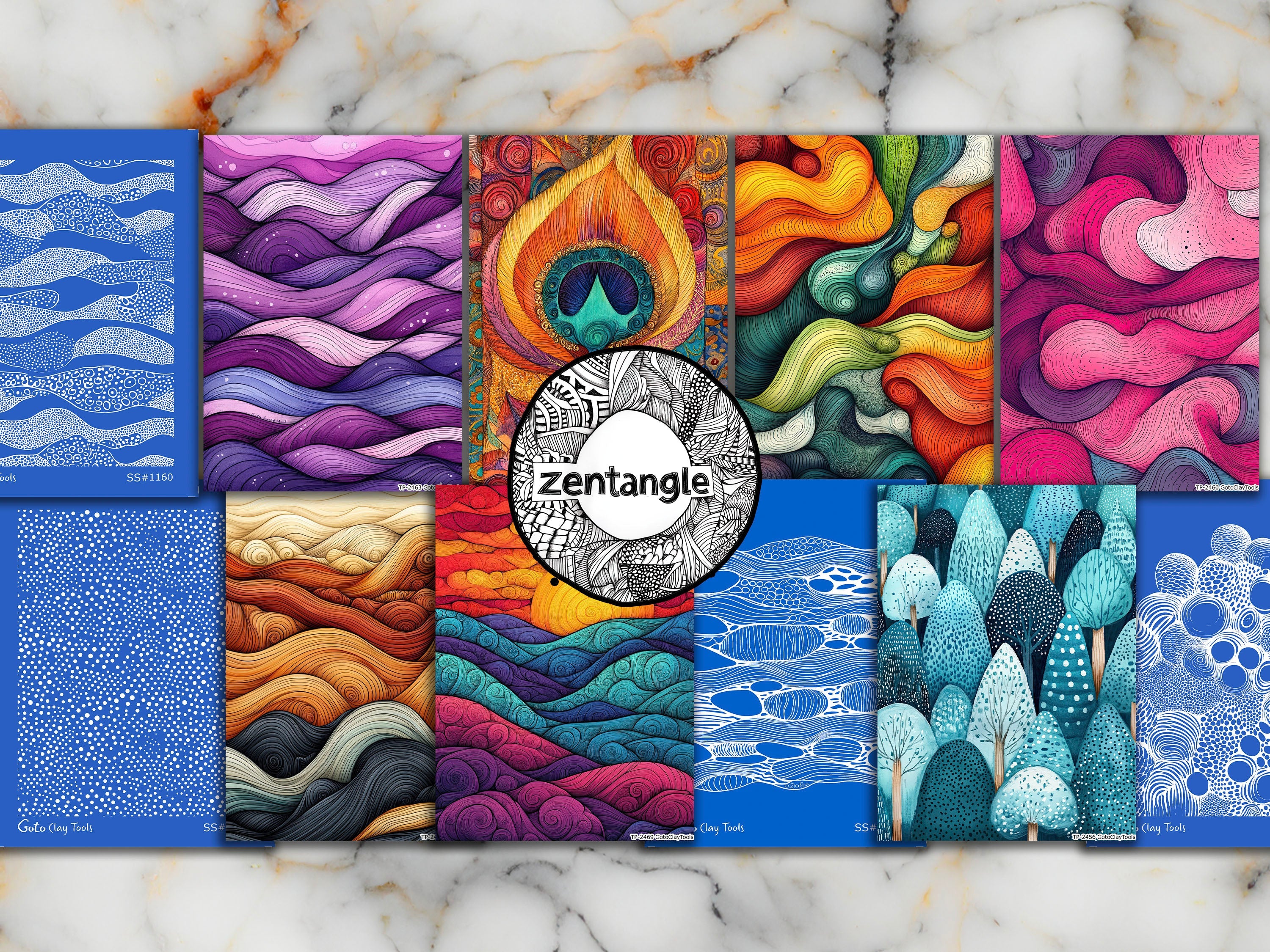 ZENTANGLE – GotoClayTools